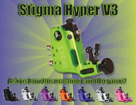 Hyper Rotary Tattoos Little EGO V2 Plus Blue – Tommy's Supplies